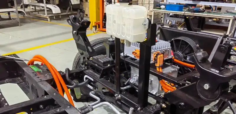 EV Chassis for Bus / Class 3 Truck - Brogen EV Solution