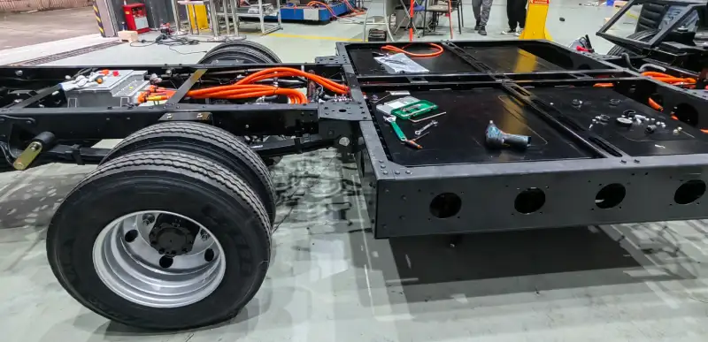 EV Chassis for Bus / Class 3 Truck - Brogen EV Solution